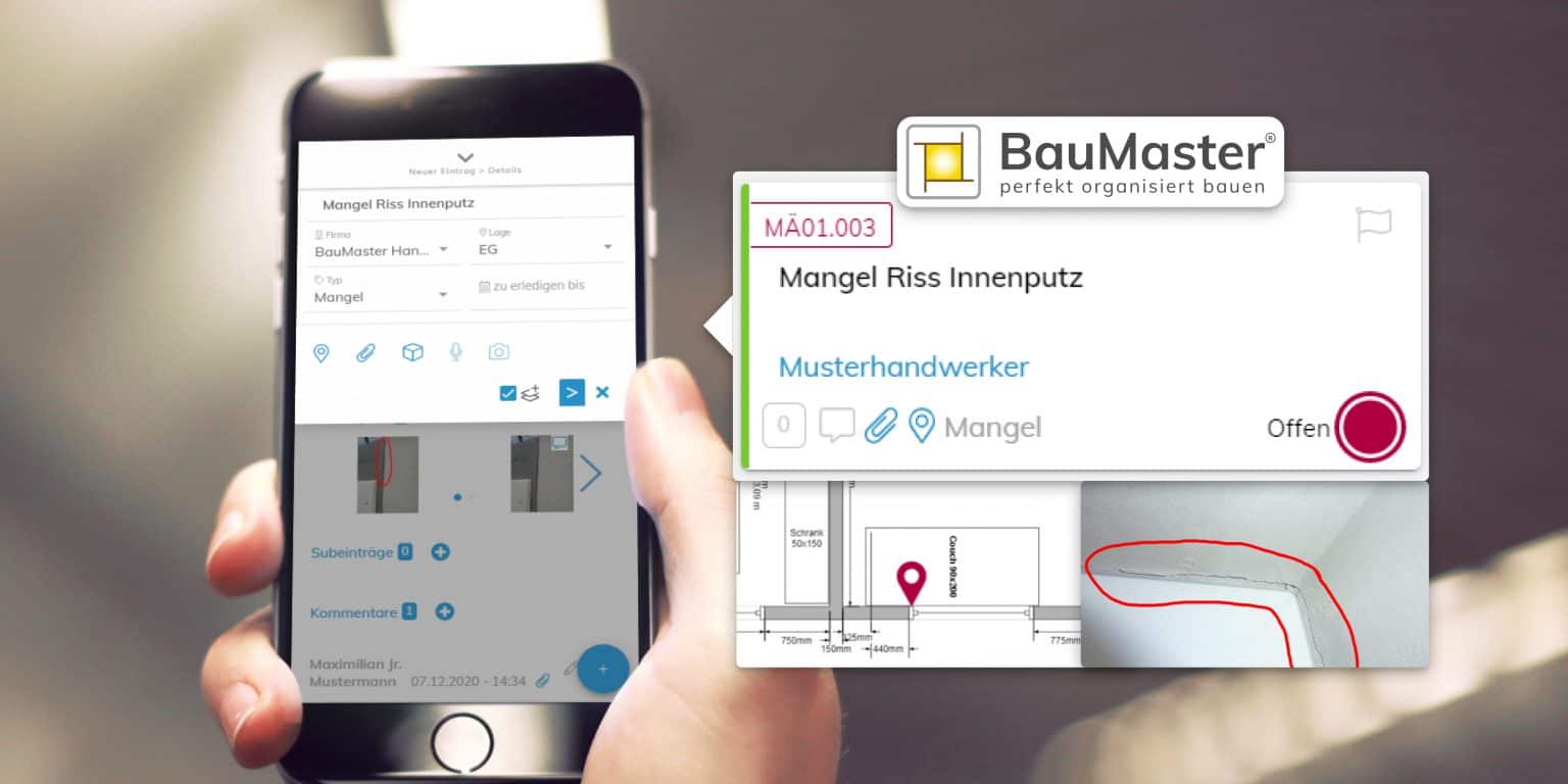 Beweissicherungsverfahren am Bau | BauMaster®