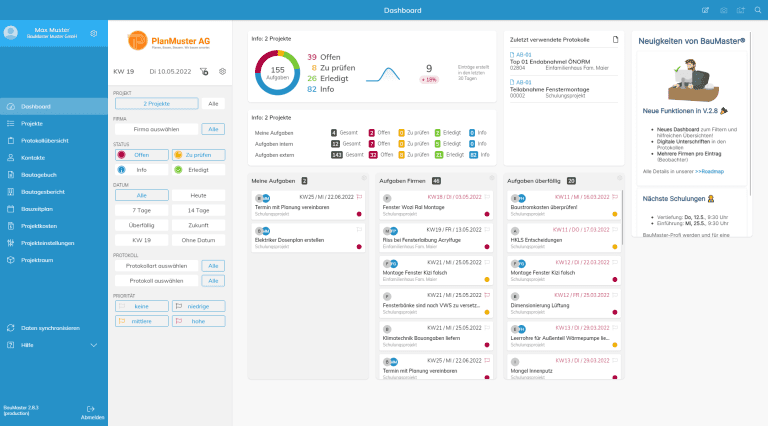 Baumanagement Software & App | BauMaster®
