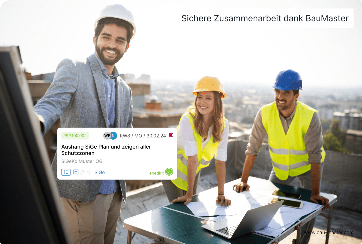 SiGe-Plan: mehr Sicherheit am Bau [+ Muster] | BauMaster®