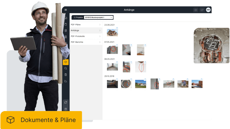 Fotodokumentation auf der Baustelle [APP] | BauMaster®