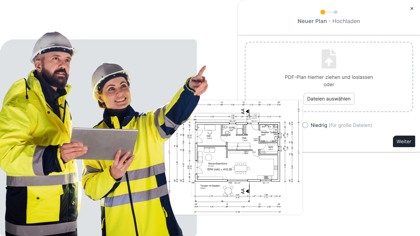 Planmanagement-App: Planverwaltung mit Software | BauMaster®
