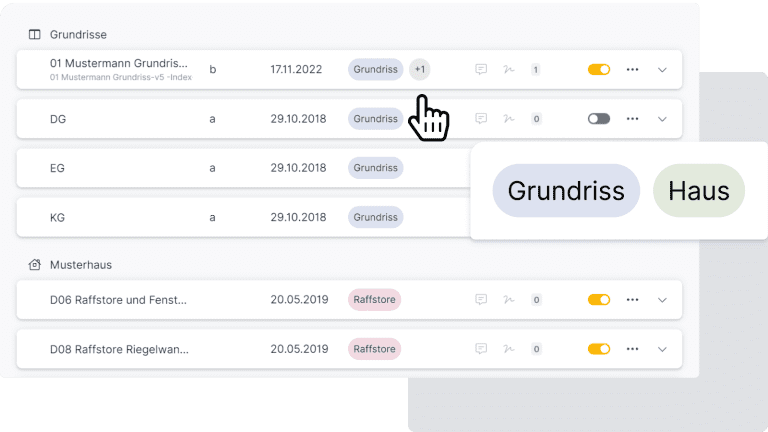 Planmanagement-App: Planverwaltung mit Software | BauMaster®