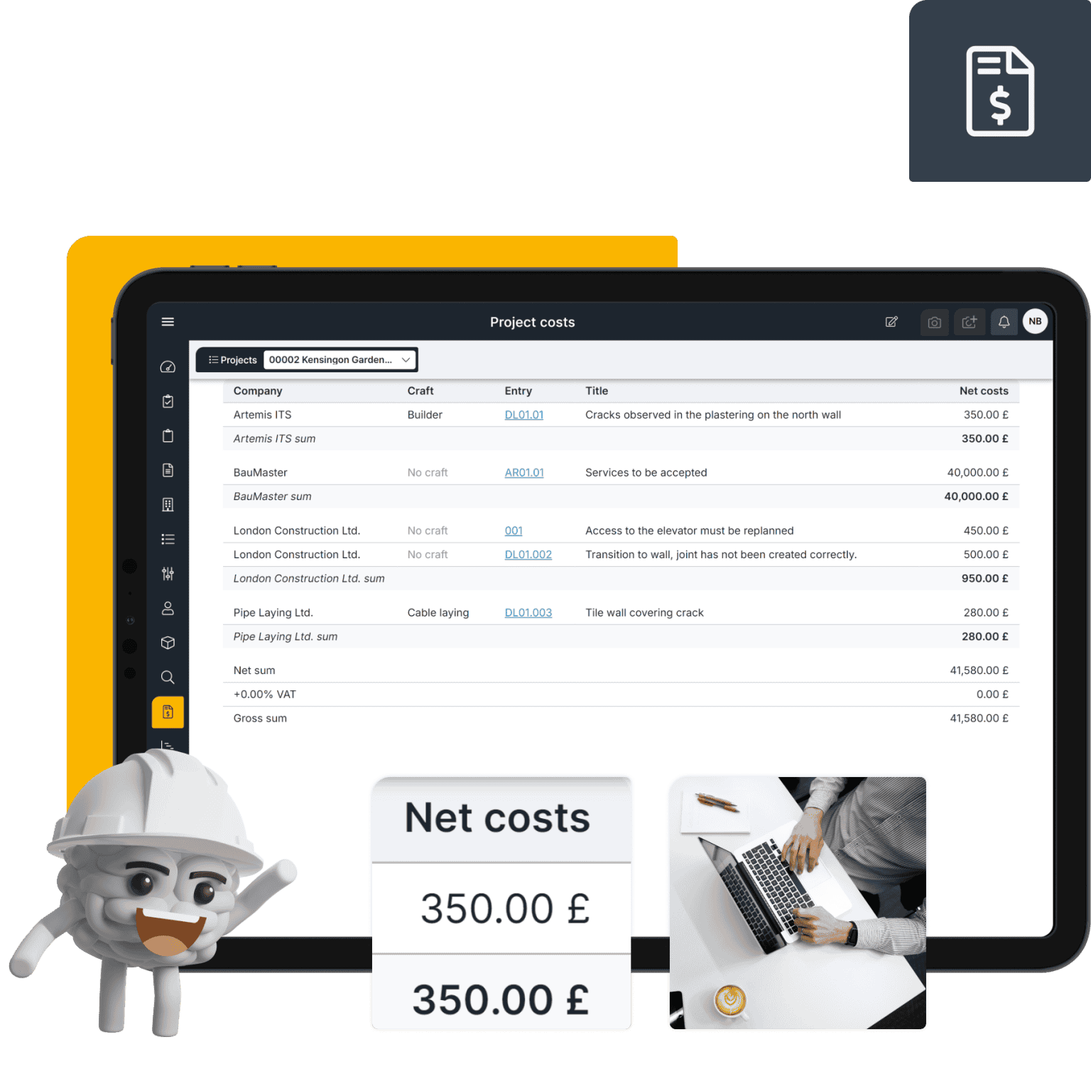 Construction Cost Management Software