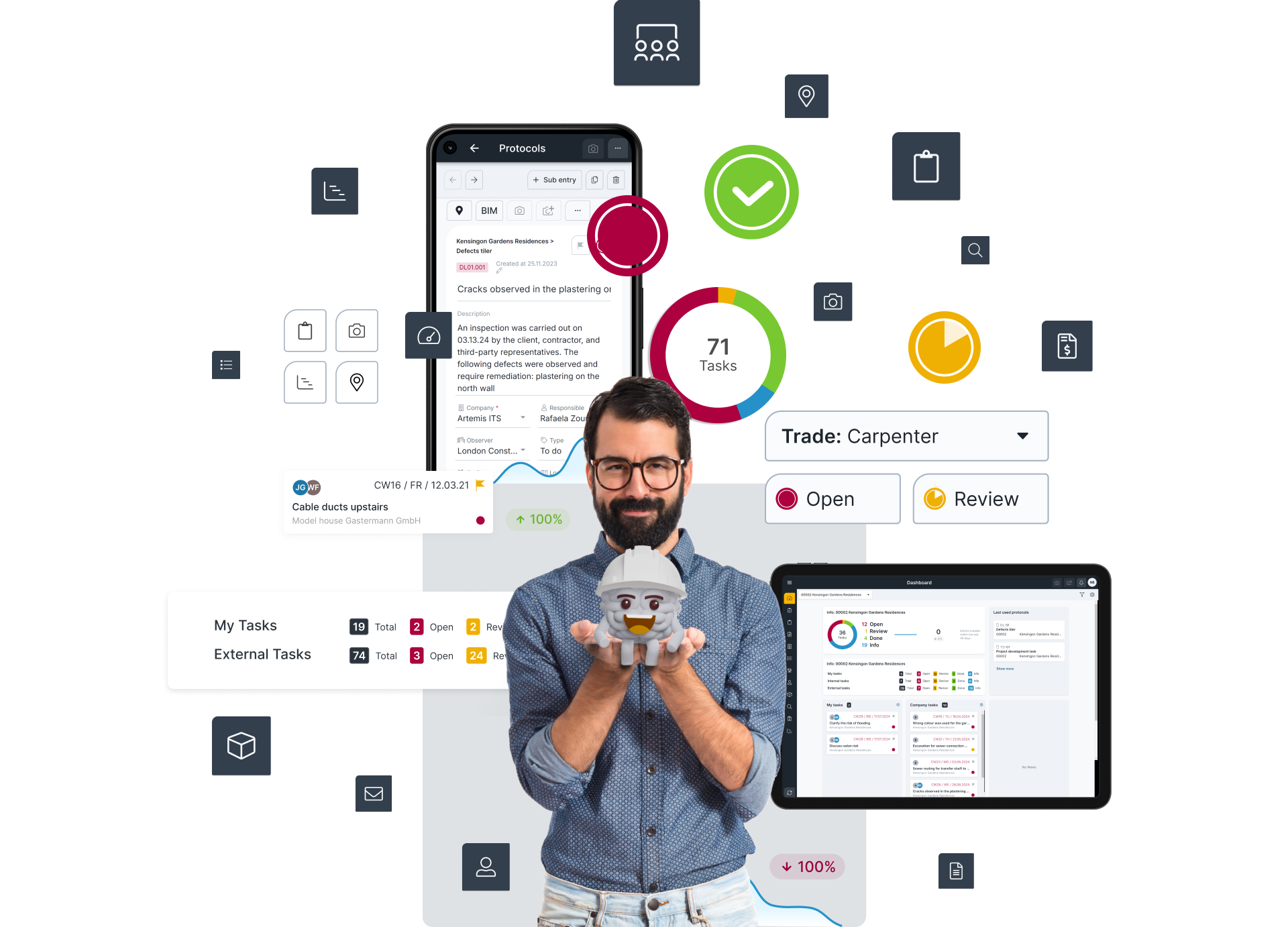 Construction management software & app