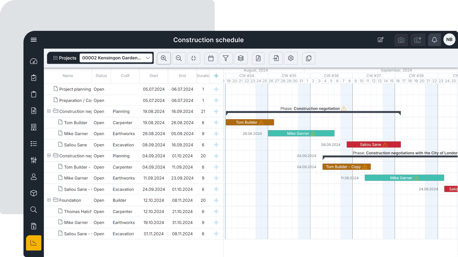 Construction Scheduling Software: Smart & Easy Coordination