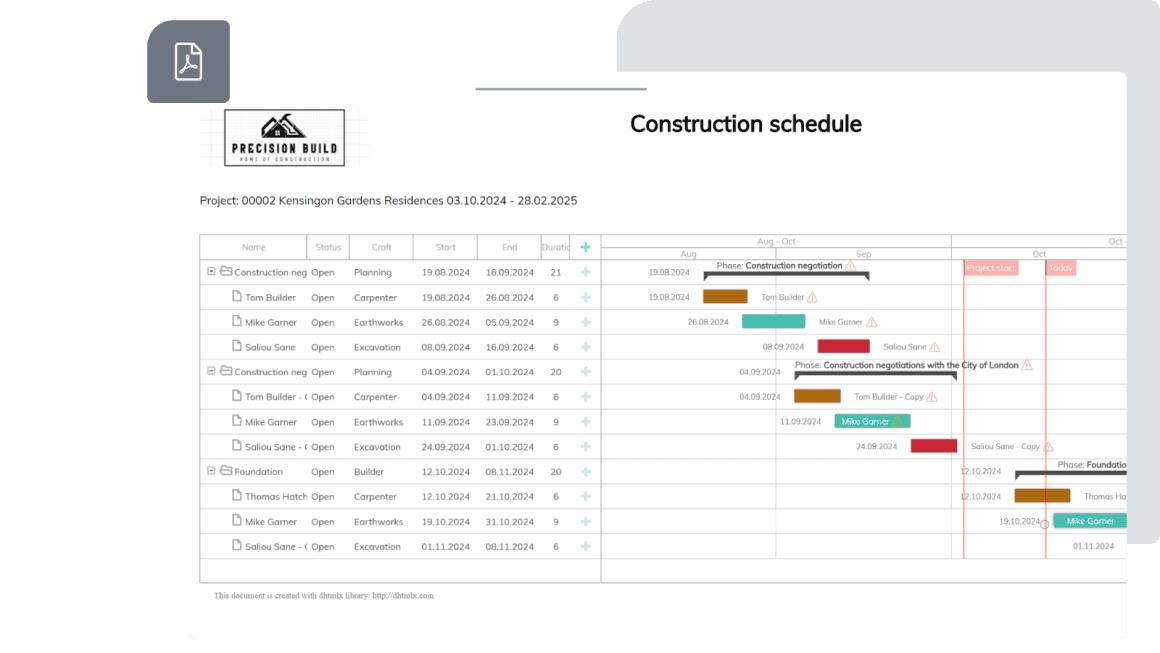 Construction Scheduling Software: Smart & Easy Coordination