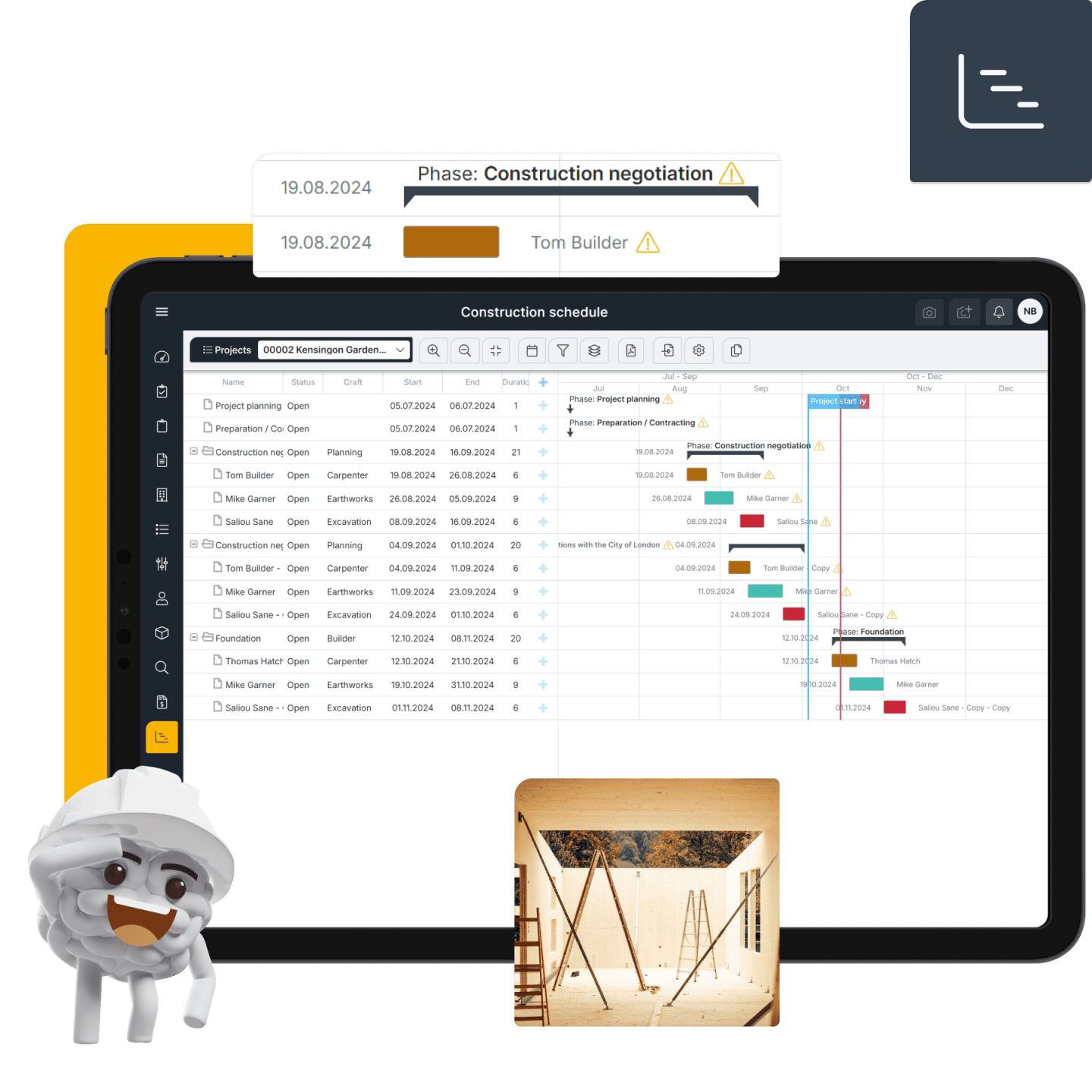 Construction Scheduling Software: Smart & Easy Coordination