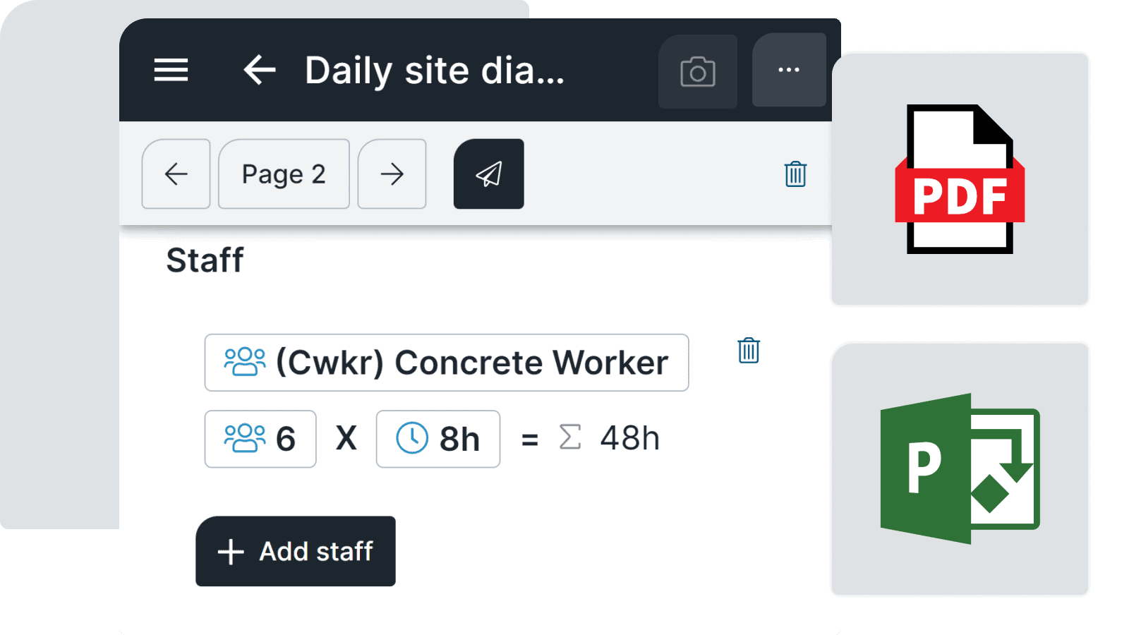 Integrated Construction Management Software