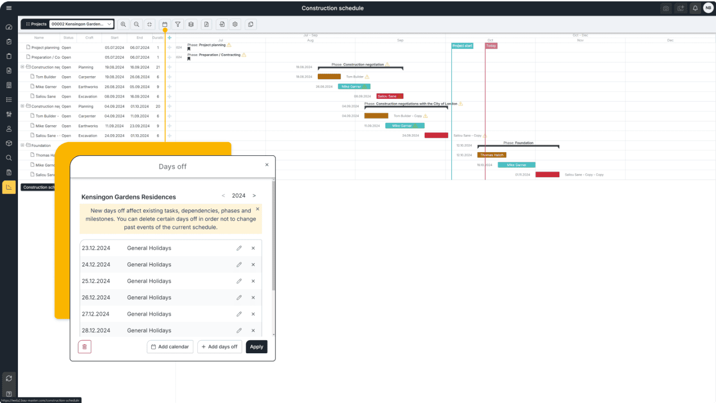Project Management Software for Architects