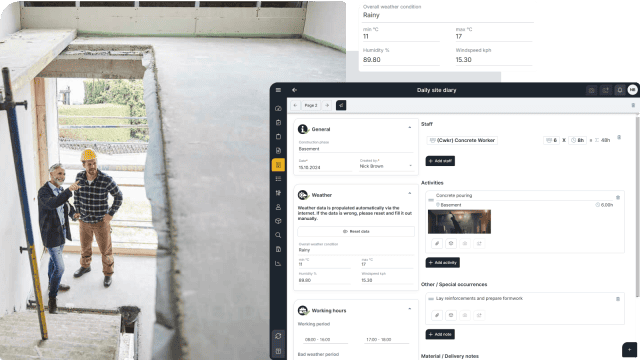 Site Diary for Construction Sites [Software & App]