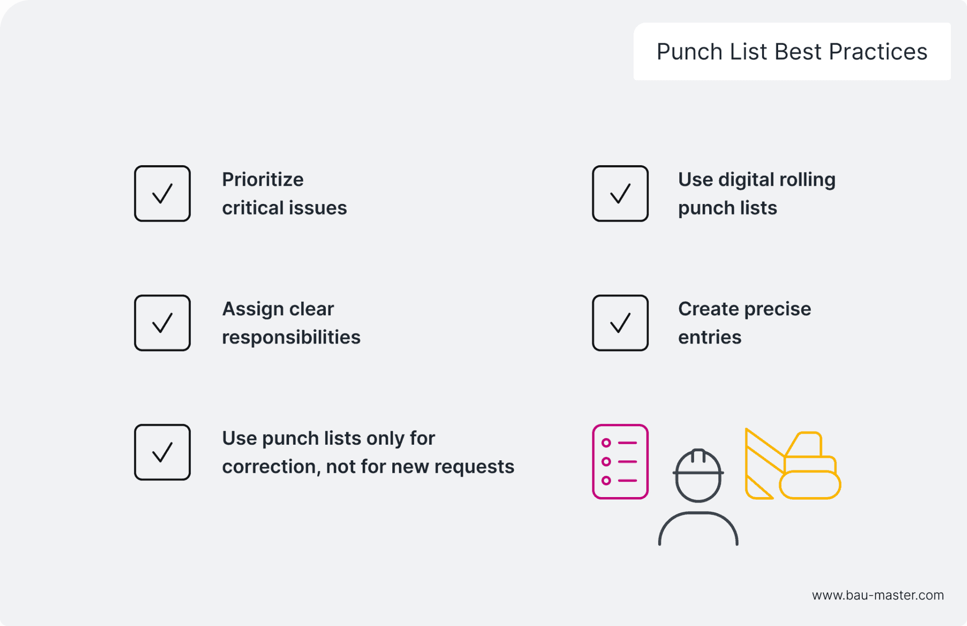 Construction Punch List: A Guide for Project Managers